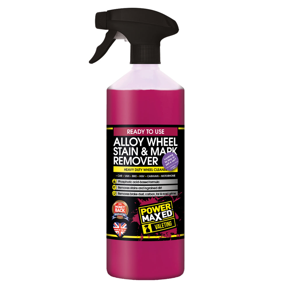 Power Maxed Alloy Wheel Stubborn Stain/Mark Remover (Phosphoric Acid ...